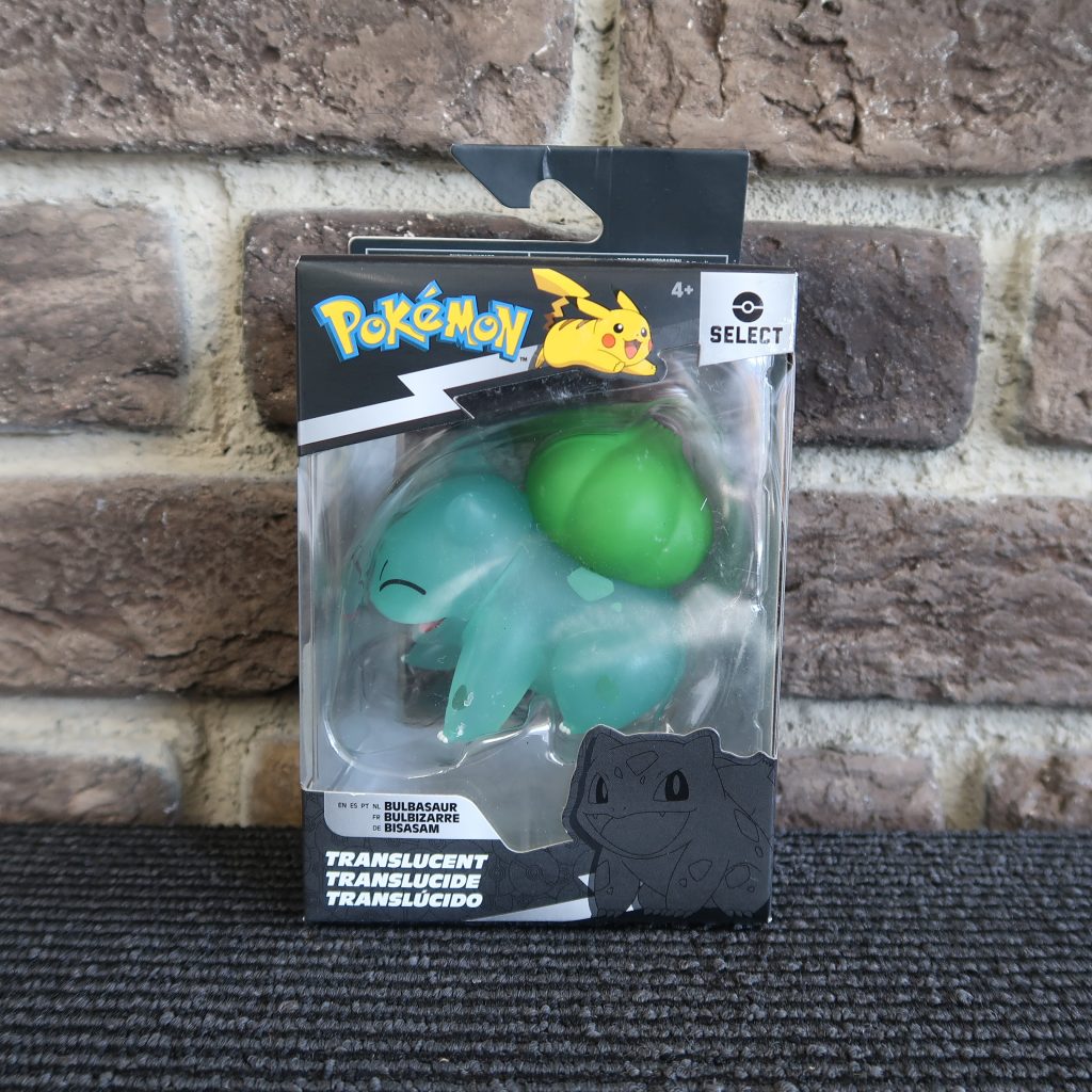 POKEMON - BULBASAUR SELECT TRANSLUCENT FIGURE *NEW* HL5310 - Hock and Go