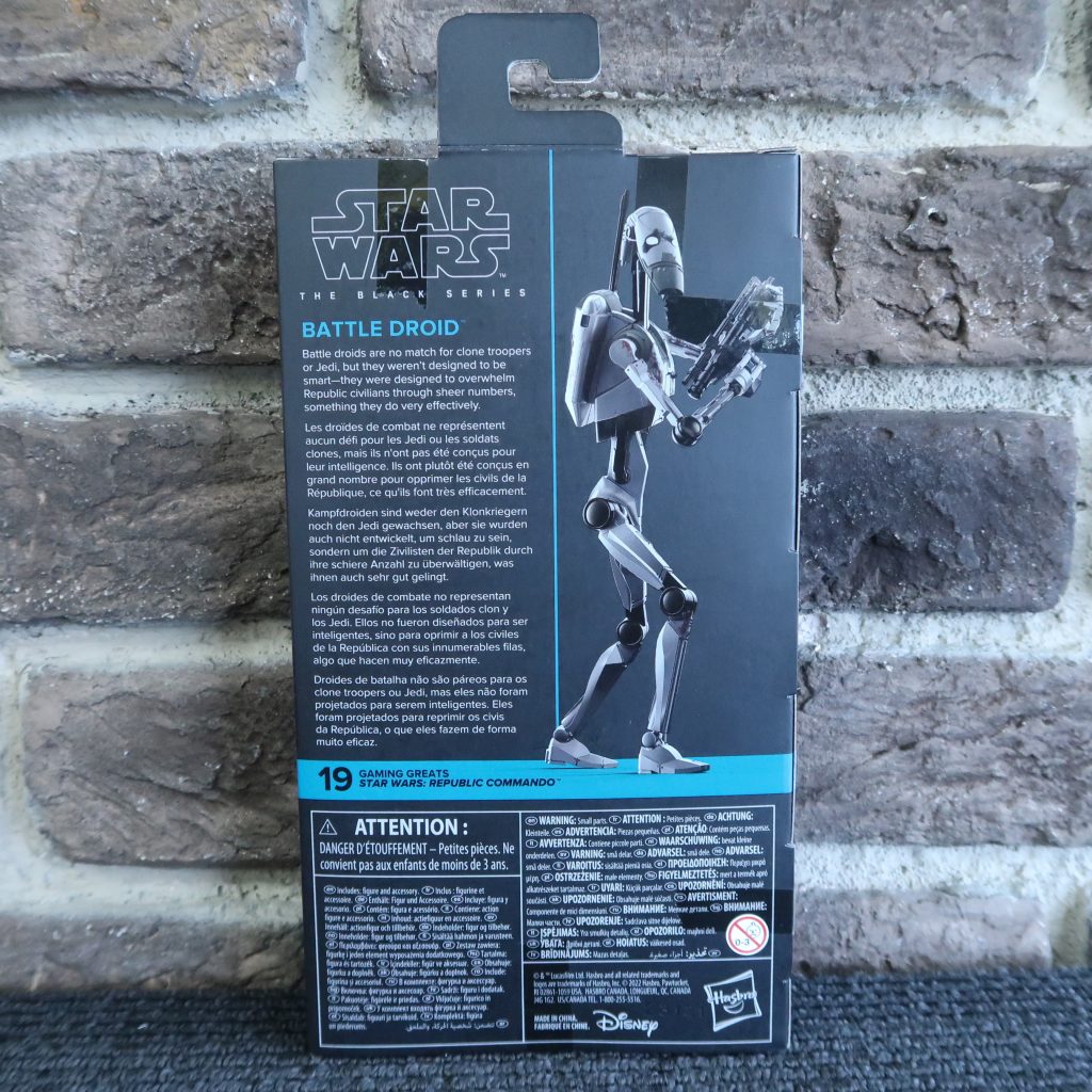 STAR WARS BATTLE DROID FIGURE HL5669 - Hock and Go