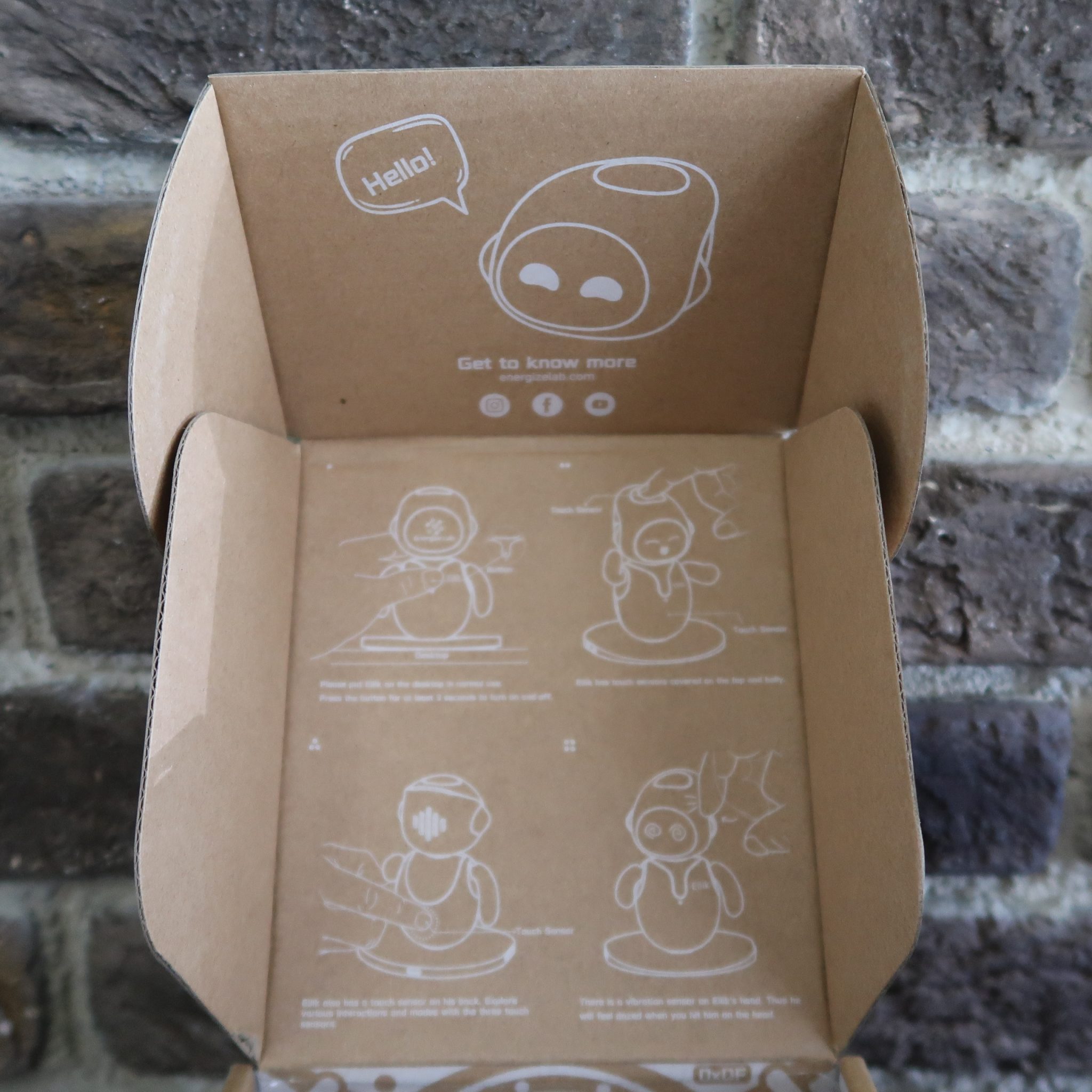 EILIK DESK COMPANION ROBOT WITH ACCESSORIES HL6172 - Hock and Go