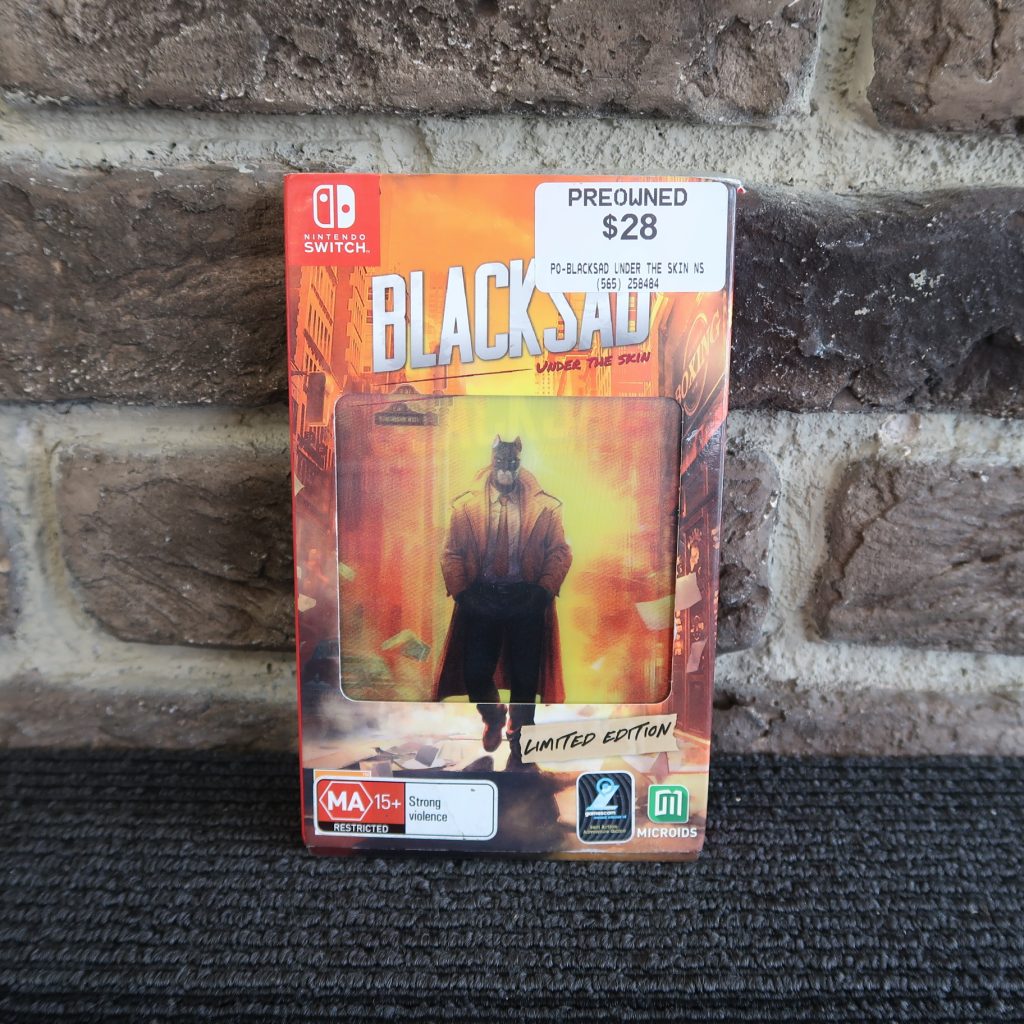 BLACKSAD: UNDER THE SKIN LIMITED EDITION SWITCH GAME HL8010 - Hock and Go