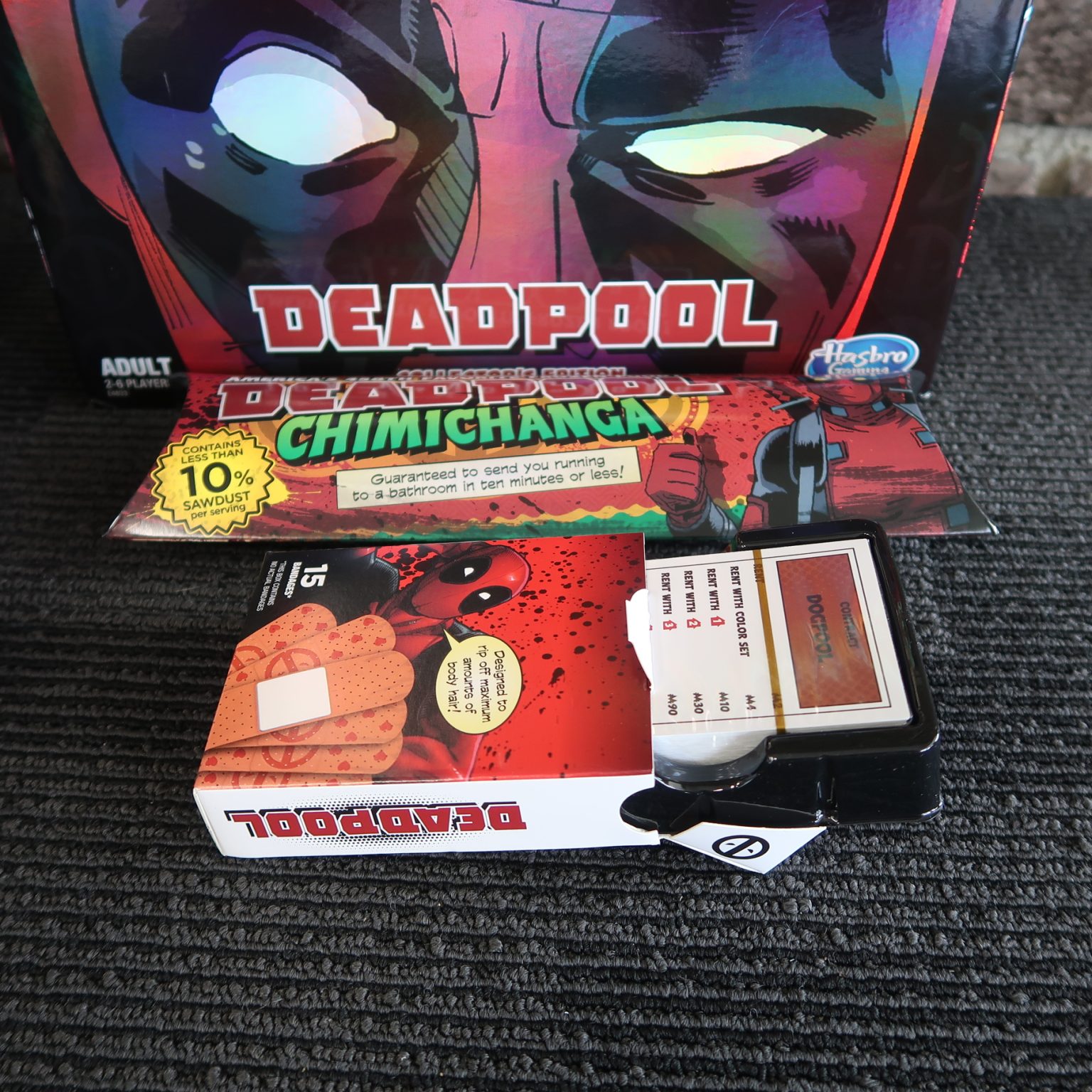 DEADPOOL MONOPOLY COLLECTOR'S EDITION HL7983 - Hock and Go
