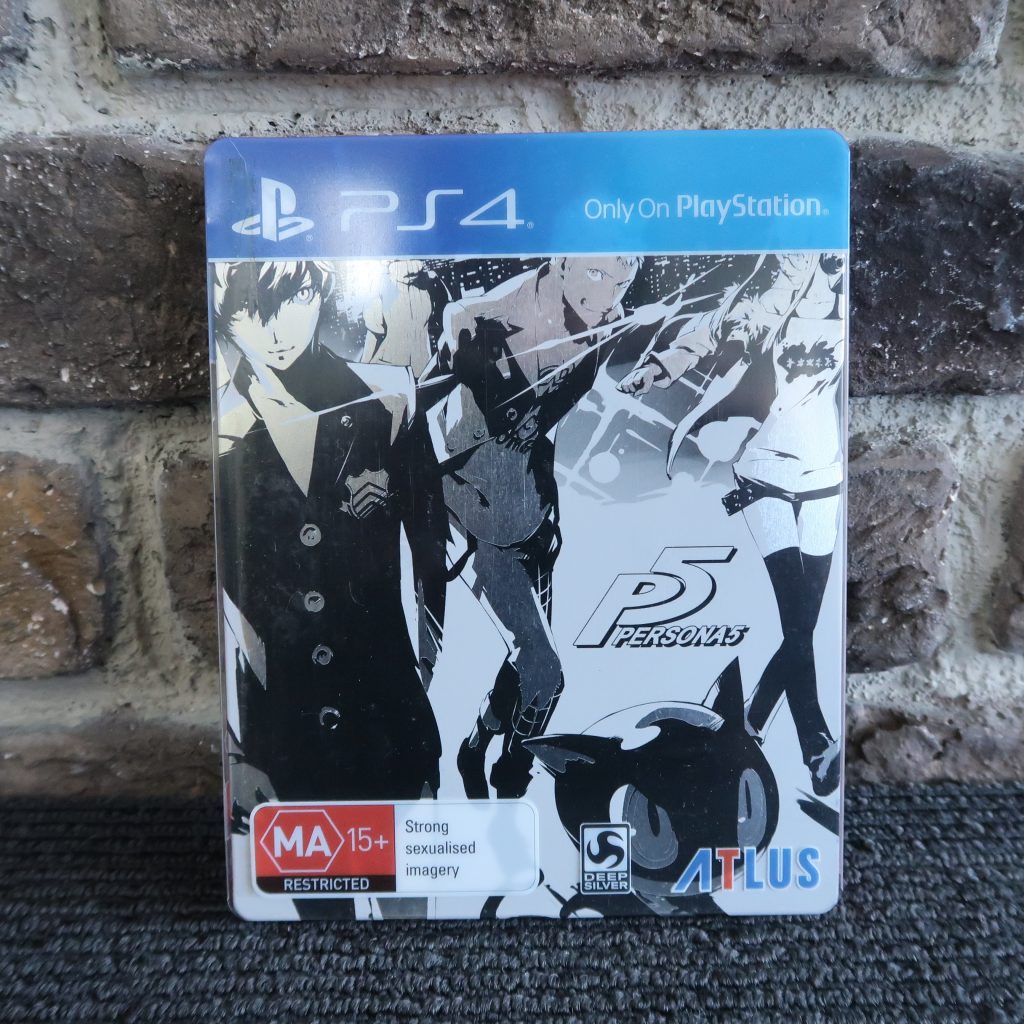 PERSONA 5 HARDCOVER PS4 GAME HL6179 - Hock and Go