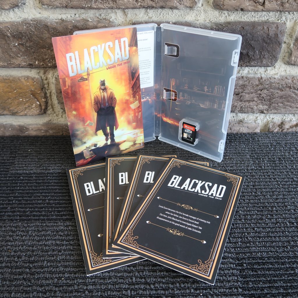 BLACKSAD: UNDER THE SKIN LIMITED EDITION SWITCH GAME HL8010 - Hock and Go