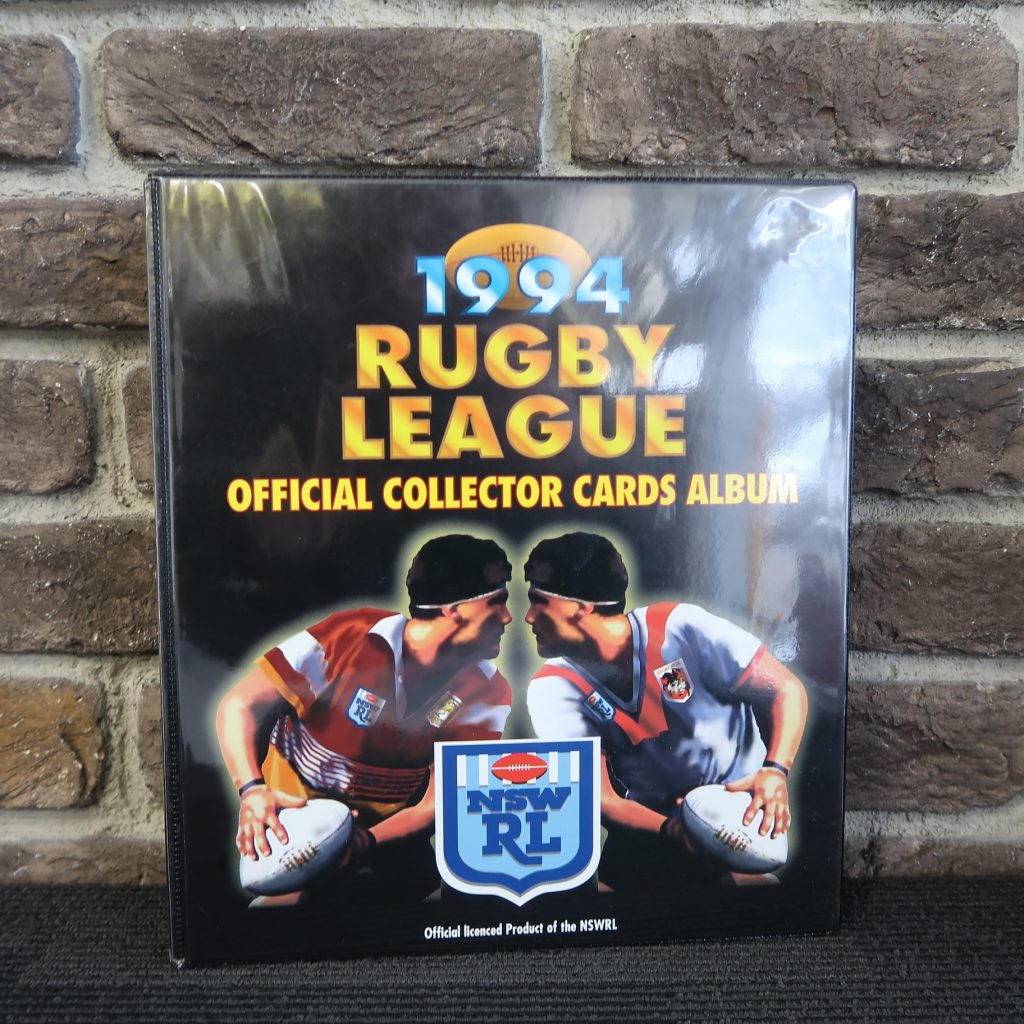 1994 RUGBY LEAGUE OFFICIAL COLLECTOR CARDS *ALBUM ONLY* HL5640 - Hock ...