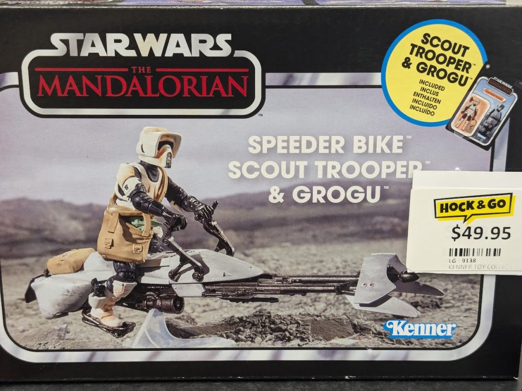Star Wars - The Mandalorian - Speed Bike Scout Trooper & Grogu - LG9138 ...