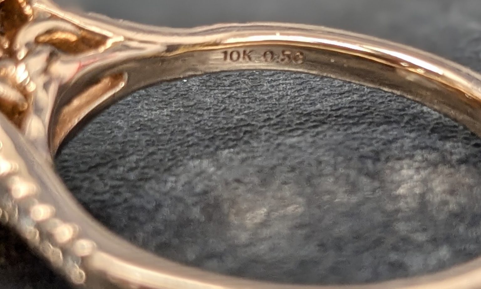 10ct Rose Gold Cluster Diamond Engagement Ring - LG8959 - Hock and Go