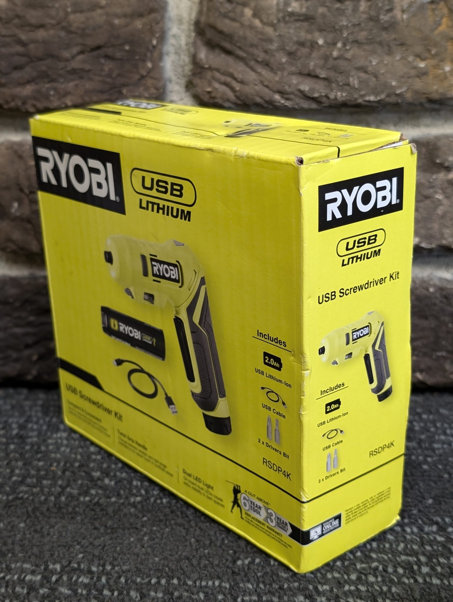 Ryobi Electric Screwdriver Kit - Hock and Go