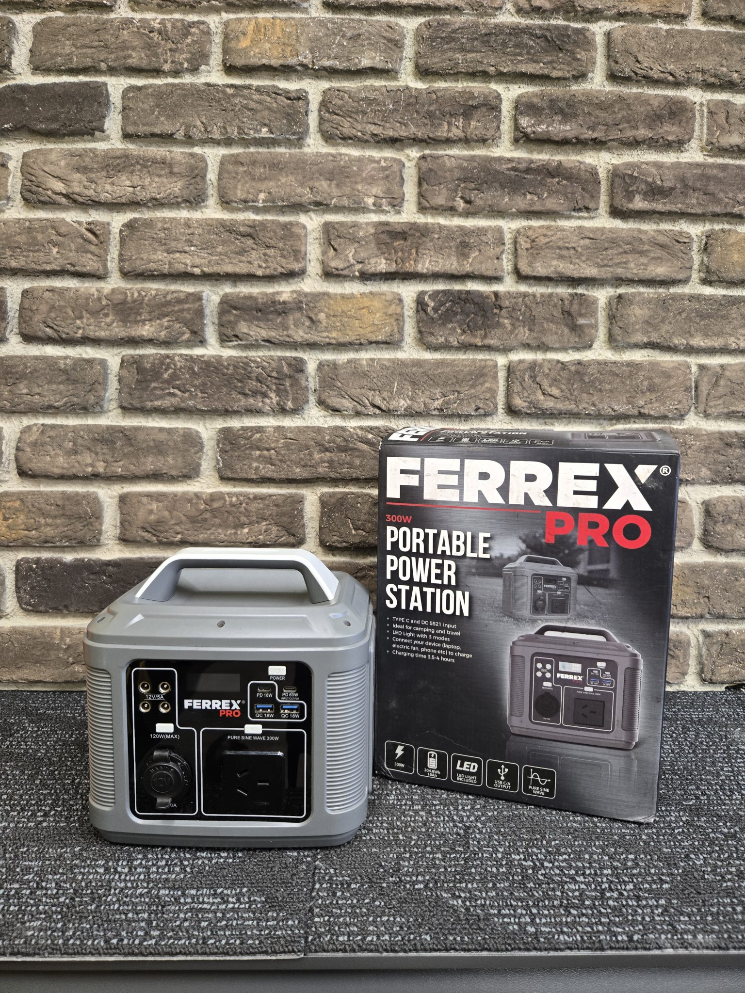 Ferrex Portable Power Station - 25417 - Hock and Go