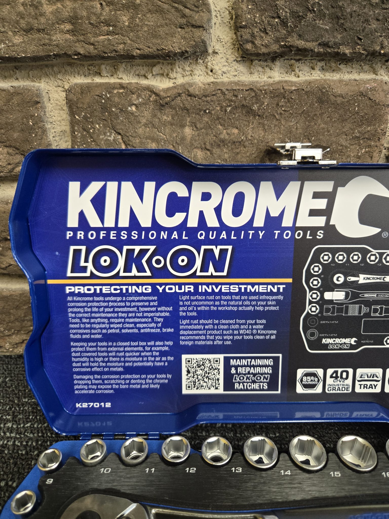 Kincrome 33 Piece Lok-On Socket Set - LG27733 - Hock and Go